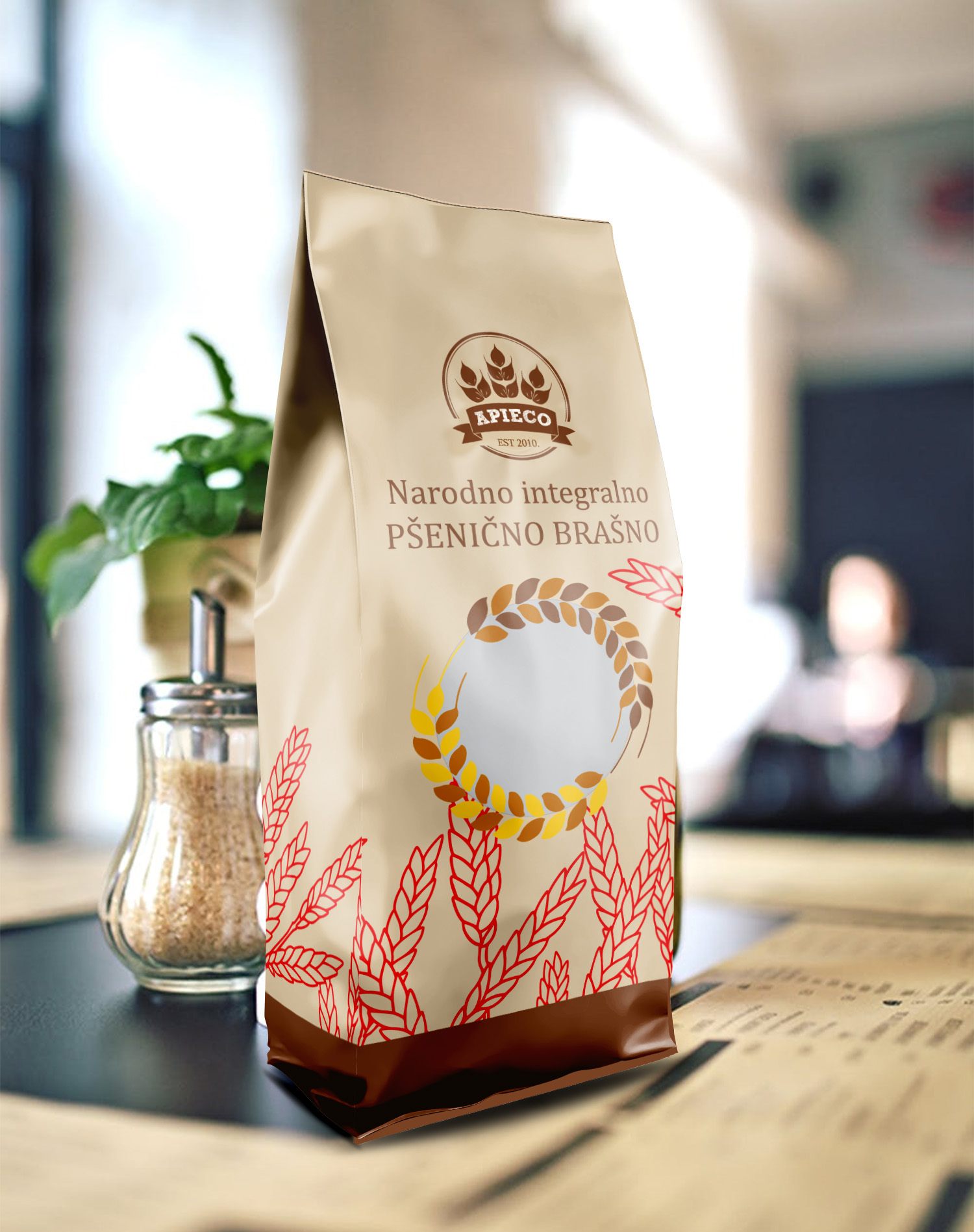 National whole grain wheat flour